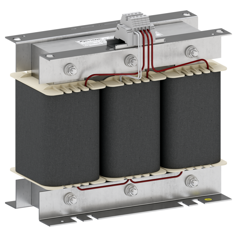 Inductancia trifásica de carga reactiva inductiva - Torytrans